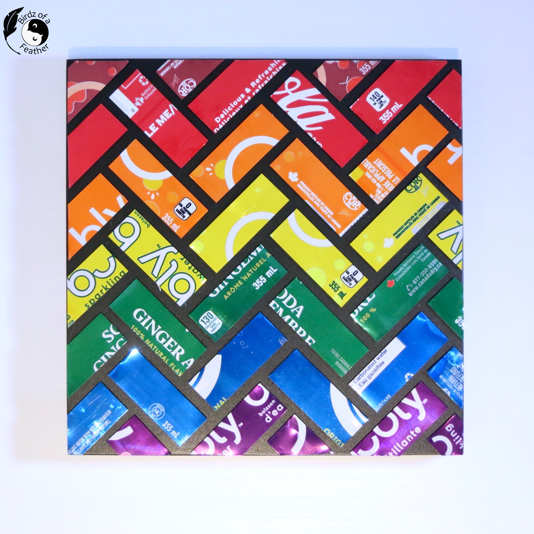 Easy Soda Can Art from Aluminum Cans - Birdz of a Feather